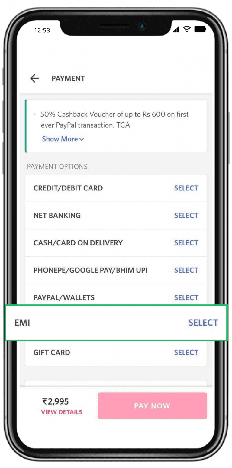 EMI on Myntra: Buy at 0% EMI interest with ZestMoney (2022)