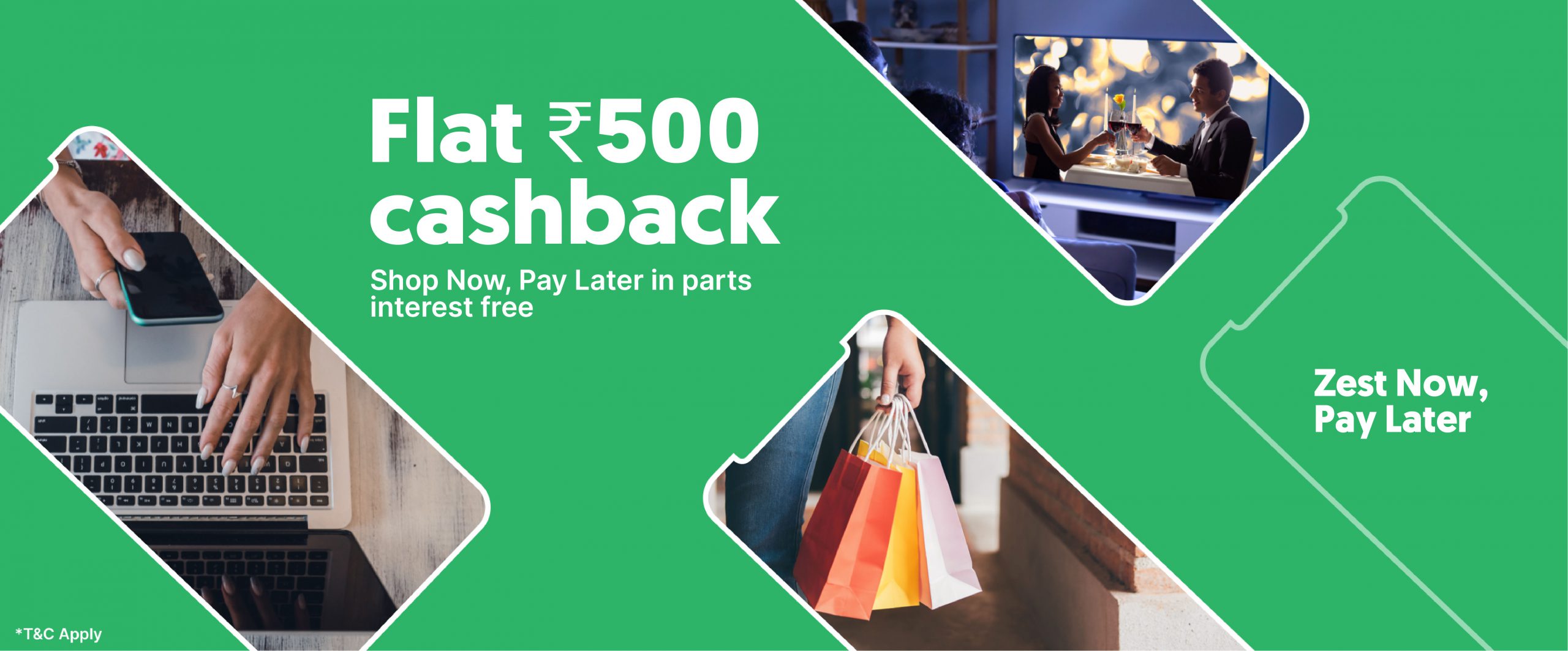 #Fire500 Offer - ZestMoney